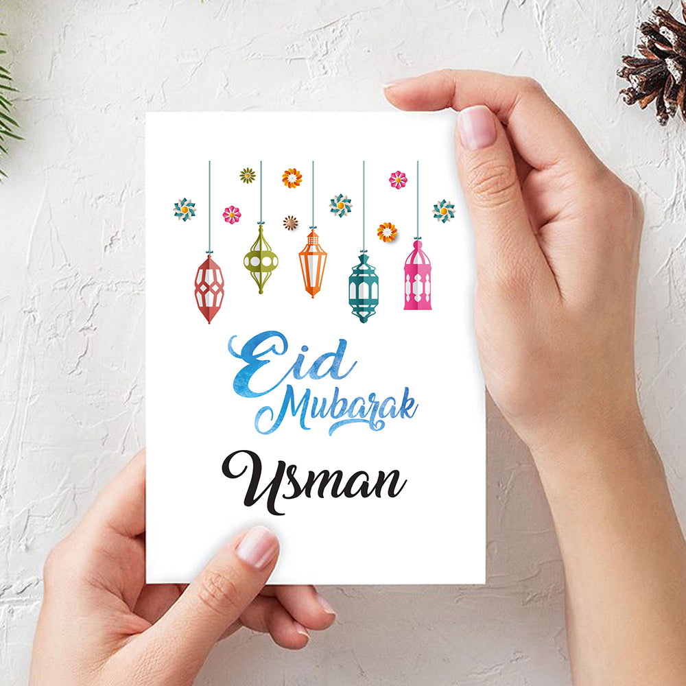 Personalised Children's Eid Greeting Card – JR Decal Wall Stickers