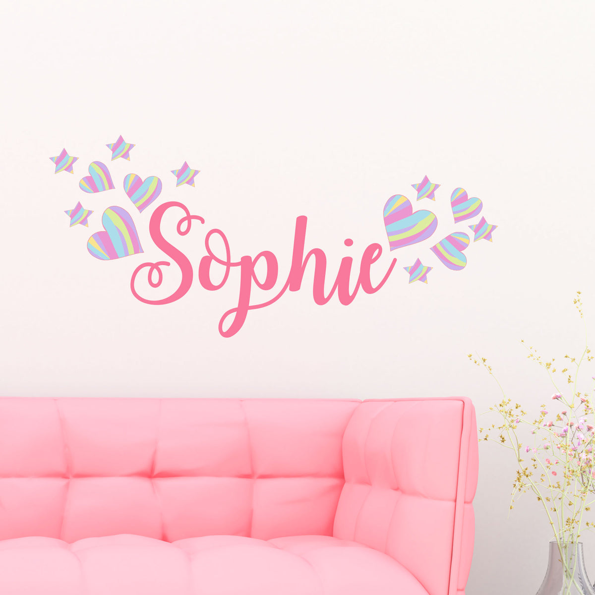 Baby Girl Name Wall Stickers – JR Decal Wall Stickers