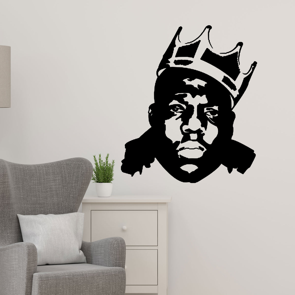 Notorious B.I.G. Celebrity Wall Art – JR Decal Wall Stickers