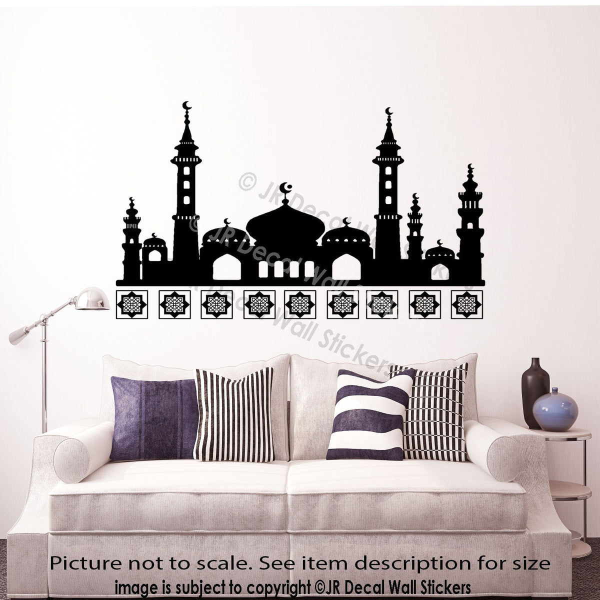 Holy Mosque Islamic Wall Decal – JR Decal Wall Stickers